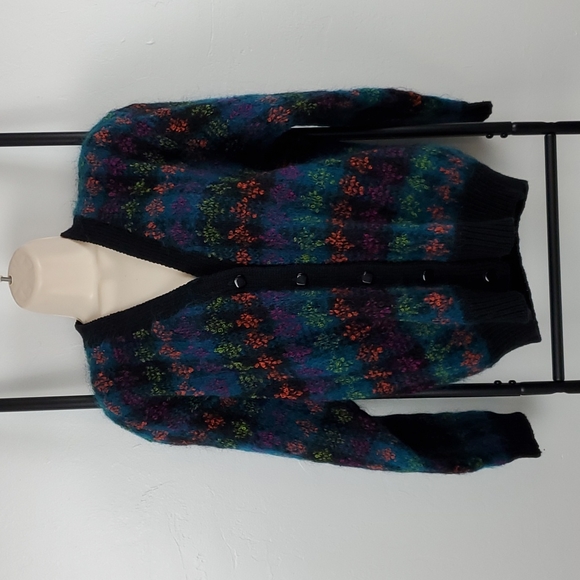 Le Moda | Sweaters | Vintage Le Moda Knitwear Hand Loomed Cardigan ...